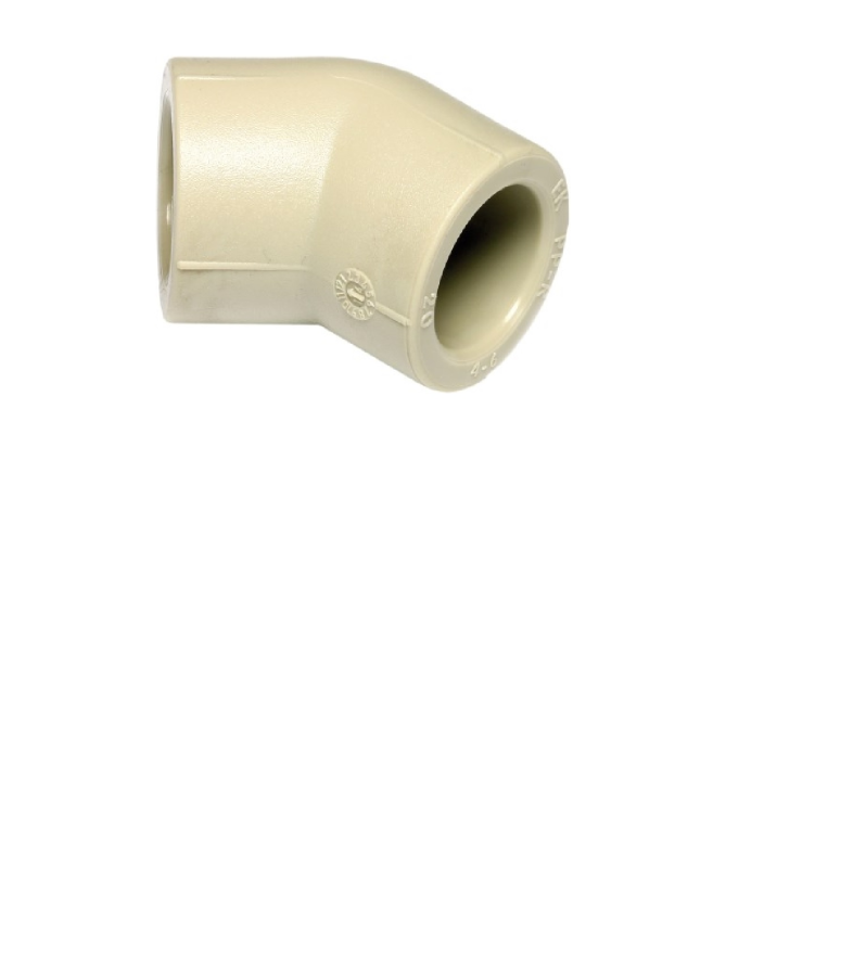 WAVIN EKOPLASTIK PPR koleno 25mm, 45°, svařovací, voda | bjsolar.cz